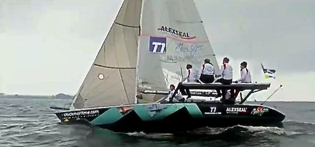 Schiffahrtsregatta Video: Hans Genthe mit seiner Asso99 gegen 134 ...
