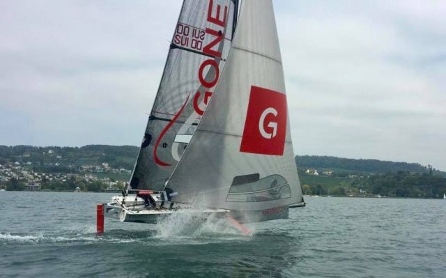 Einrumpf-Foiler: 8 Meter Monofoil Gonet fliegt über den Genfer See – 30 ...