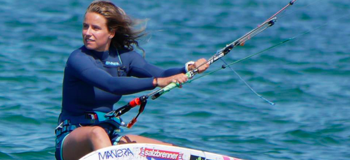 Kite-Foiling: Die neue Olympia-Disziplin – ex 49er-Seglerin Leonie ...