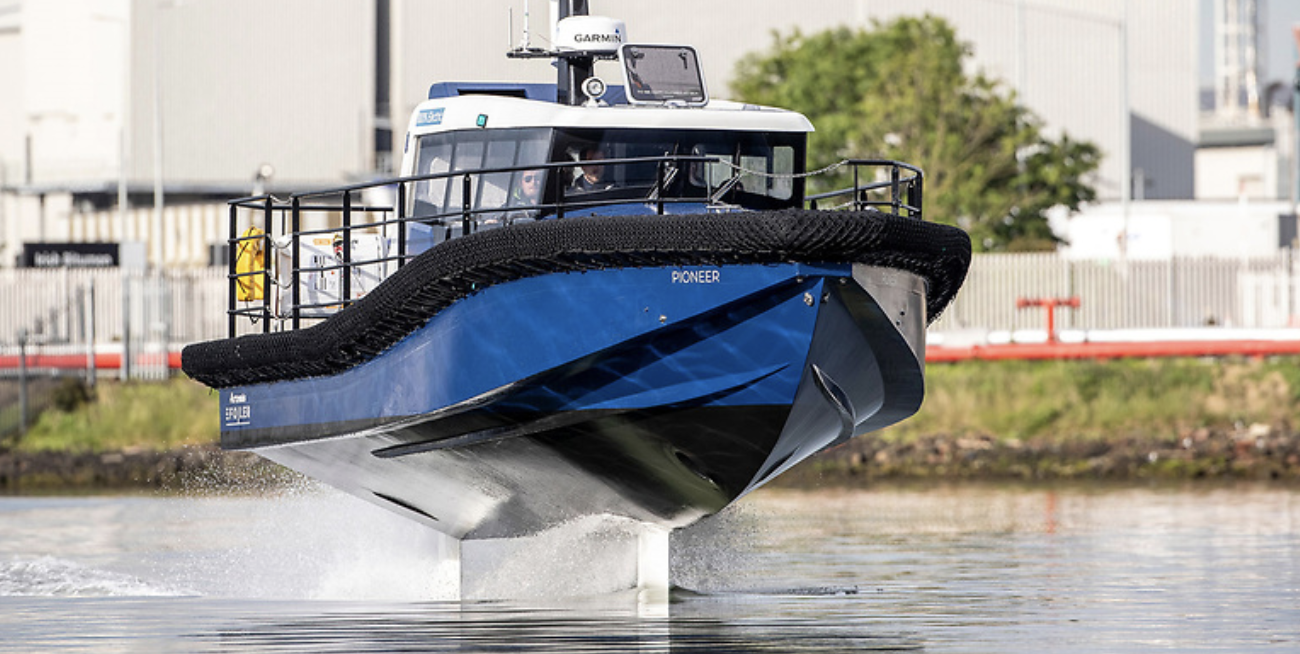 Artemis eFoiler: Arbeitsboot in voller Fahrt – Als nächstes kommt die ...