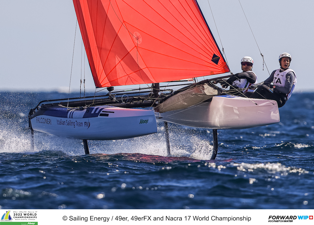 Aktuell beste Segler der Welt: 14 Siege in 16 Rennen für Ruggero Tita ...