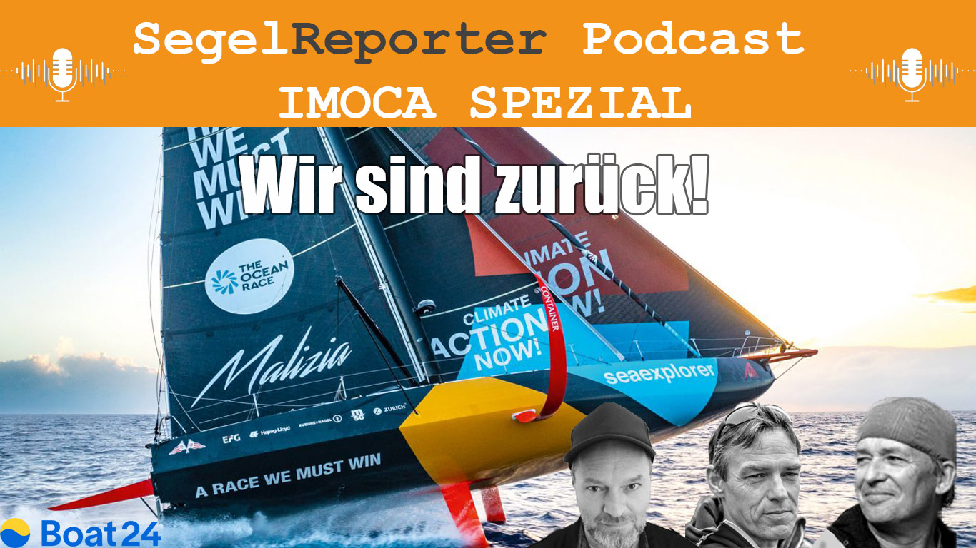 Neu: SR Podcast IMOCA Spezial. Ab sofort alle 14 Tage: Alles rund um die IMOCA Szene – SegelReporter